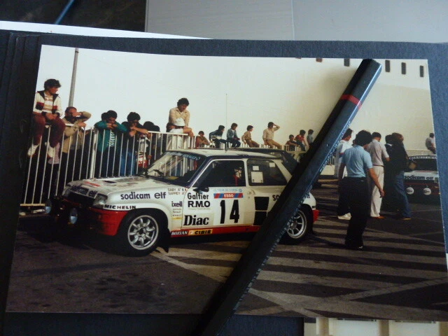 1982 RALLY WRC Tour de Corsica Group B photo RENAULT 5 TURBO SABY ...