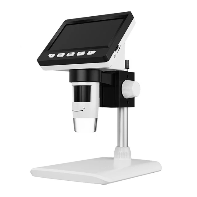 MICROSCOPE NUMÉRIQUE HAUTE définition 4 3 pouces IPS 50 1000X grossissement EUR 97,38 - PicClick FR