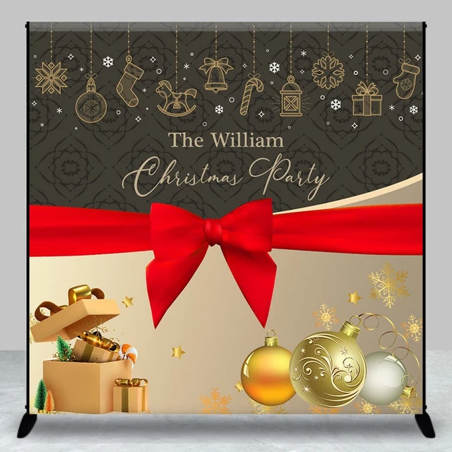 CHRISTMAS TOY ROOM Photo Booth Backdrop, Giant Teddy Bears And ...
