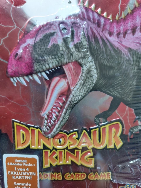 DINOSAUR KING TRADING Card Game Booster - Dinosaur King Tin Box EUR 40 ...