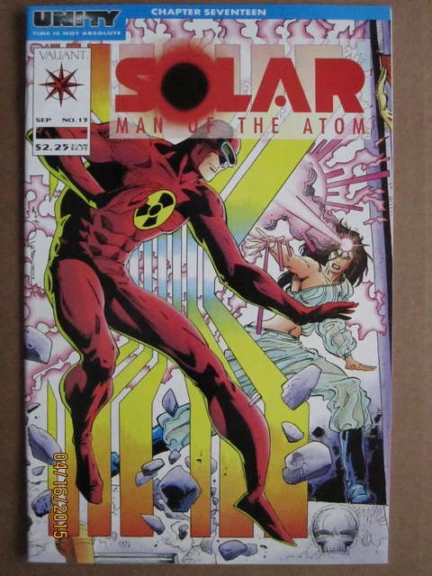 1992 VALIANT COMICS Solar Man Of The Atom #13 Jim Shooter Story EUR 4 ...