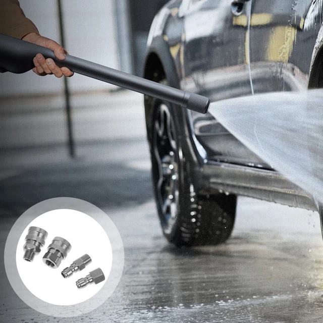 PRESSURE WASHER QUICK Connect Fitting Swivel Garden Hose Disconnect $33 ...