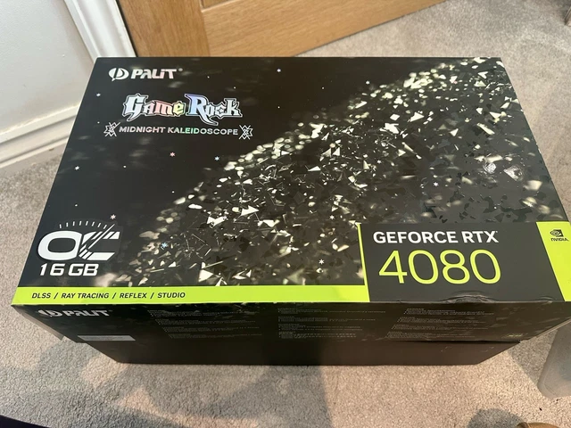 PALIT NVIDIA GEFORCE RTX 4080 GameRock 16GB GDDR6X Graphics Card £516. ...