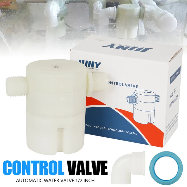 AUTOMATIC WATER LEVEL Control Valve Tower Tank Floating Ball Valve 1/2 ...