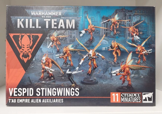 WARHAMMER KILL TEAM Vespid Stingwings T' Au Empire Auxiliaries Single ...