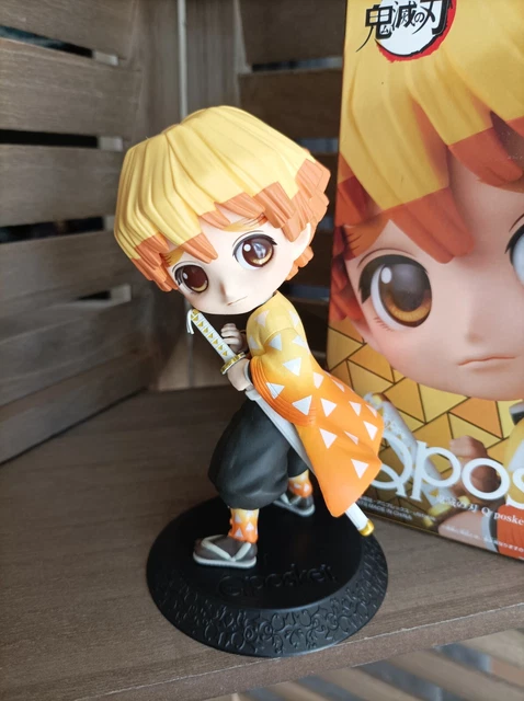 FIGURINE ZENITSU AGATSUMA Demon Slayer Banpresto Qposket Q Posket EUR ...