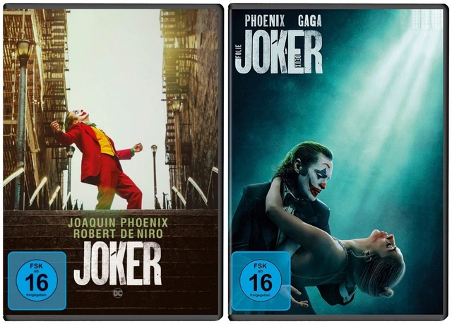 JOKER 1+2 IM Set / Folie à Deux - (Joaquin Phoenix) # DVD-SET-NEU EUR ...
