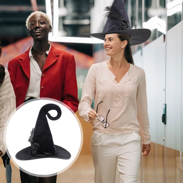 WIZARD COSTUME COSPLAY Unique Hats for Women Halloween Accessory $23.09 ...