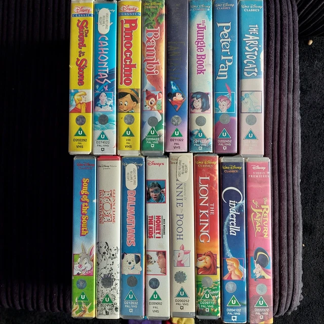 DISNEY VHS COLLECTION 1990s. Great condition EUR 22,92 - PicClick IT