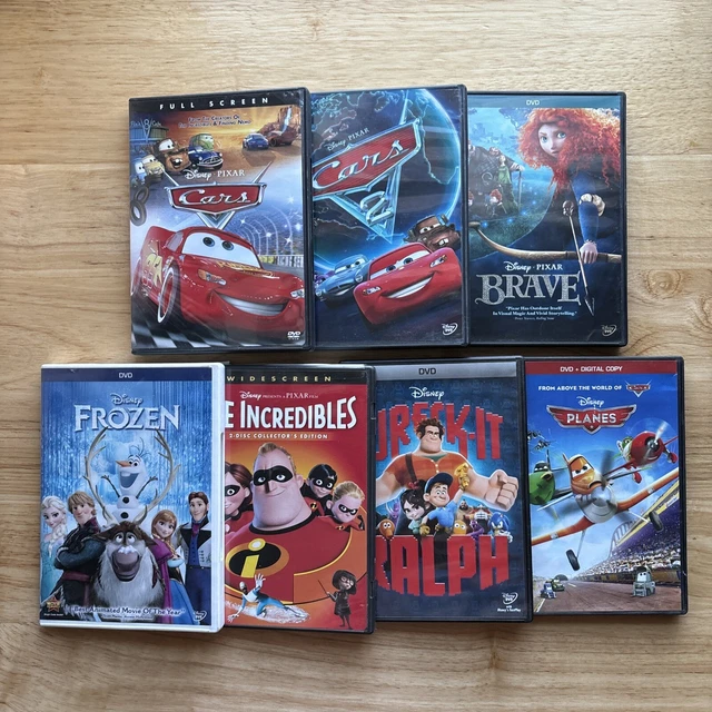 DISNEY PIXAR ANIMATION DVD Lot Bundle - 7 Movies - 7 Disc £14.09 ...