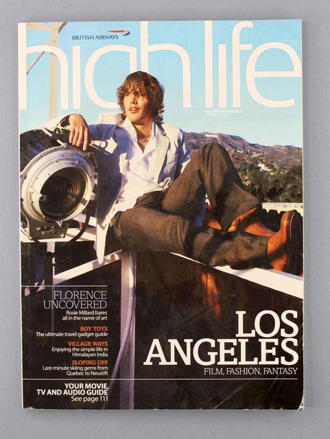 BRITISH AIRWAYS HIGHLIFE Airline Inflight Magazine February 2007 Ba ...