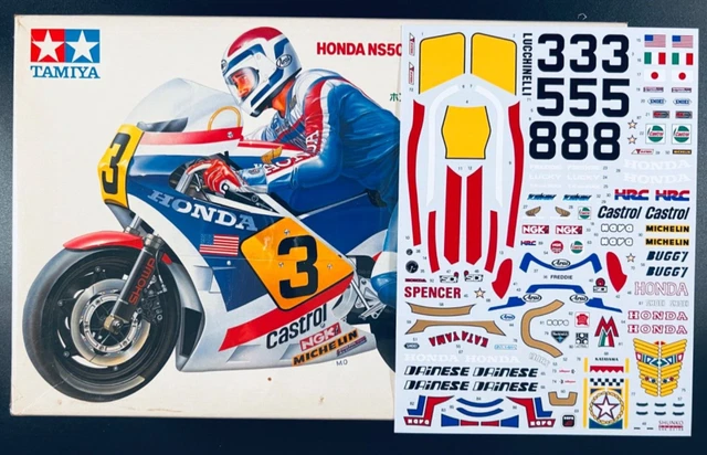 TAMIYA HONDA NS500'83 1/12 with DECALS Item14042 from Japan £85.13 ...