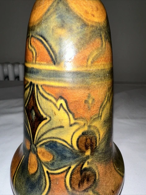 GEORGE CLEWS & Co CHAMELEON WARE HAND DECORATED VASE - Limited Edition ...