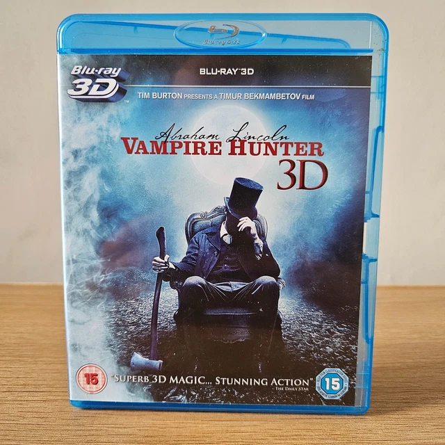 ABRAHAM LINCOLN VAMPIRE Hunter (Blu-ray 3D + Blu-ray) - DVD 9EVG The ...