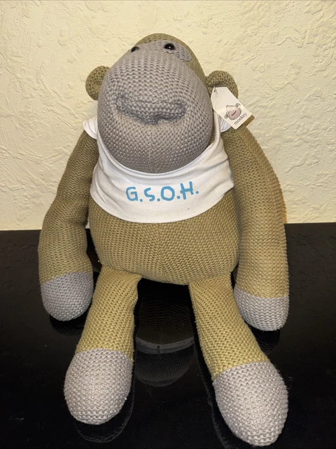 PG TIPS MONKEY GSOH With Tags Large Size Rare Soft Toy Plush £11.11 ...