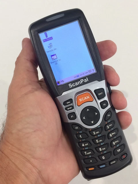 HNEYWELL 5100EP SCANPAL Stocktaking 2D Barcode Scanner Windows CE PDA ...