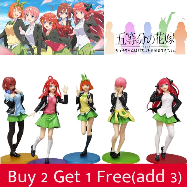 THE QUINTESSENTIAL QUINTUPLETS Figure Collection- Featuring Nakano ...