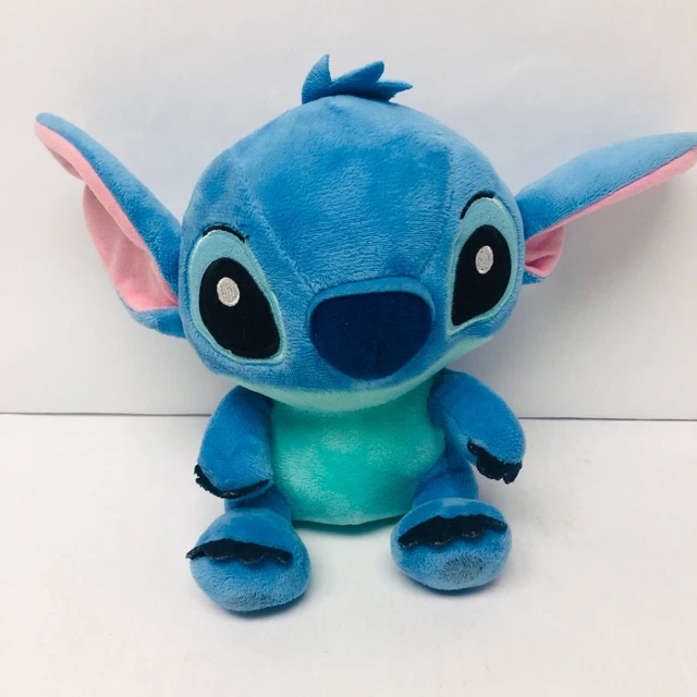 DISNEY LILO & Stitch Blue Alien Plush Stuffed Animal Toy with Suction ...