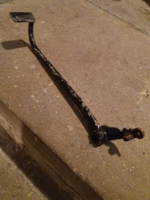 VINTAGE NORTON ES2 REAR BRAKE PEDAL: PRE-FEATHERBED SWINGING ARM c.1953 ...