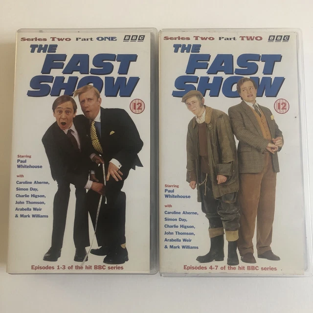 THE FAST SHOW - VHS - Series 2 Part 1 & 2, Sealed Cassettes - BBC £9.00 ...