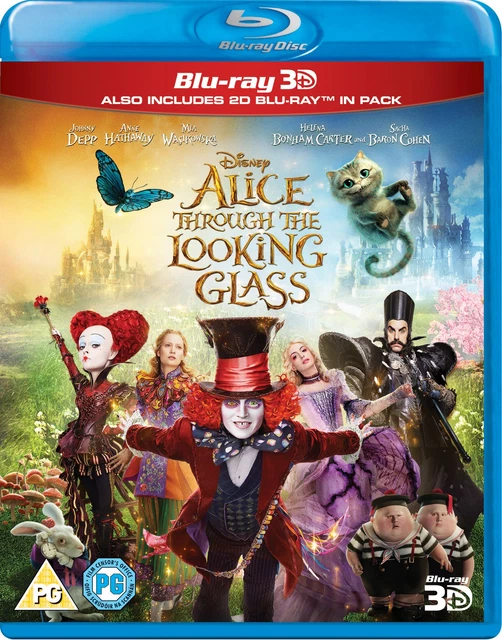 ALICE THROUGH THE Looking Glass (Blu-ray) Matt Lucas Rhys Ifans Anne ...