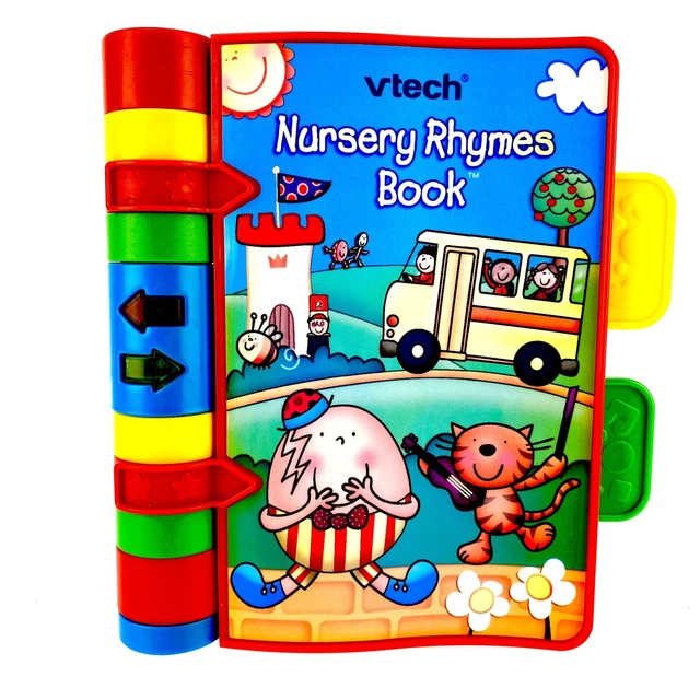 VTECH NURSERY RHYMES Book Electronic Interactive Musical Toy Toddler ...