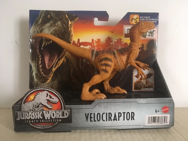 JURASSIC WORLD LEGACY Collection Velociraptor Dinosaur Figure £12.99 ...