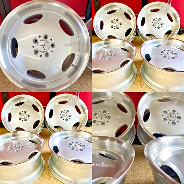 MERCEDES BENZ 18 Inch Rims Wheels Set4 New 18/8.5 18/9.5 Fit 560Sec ...