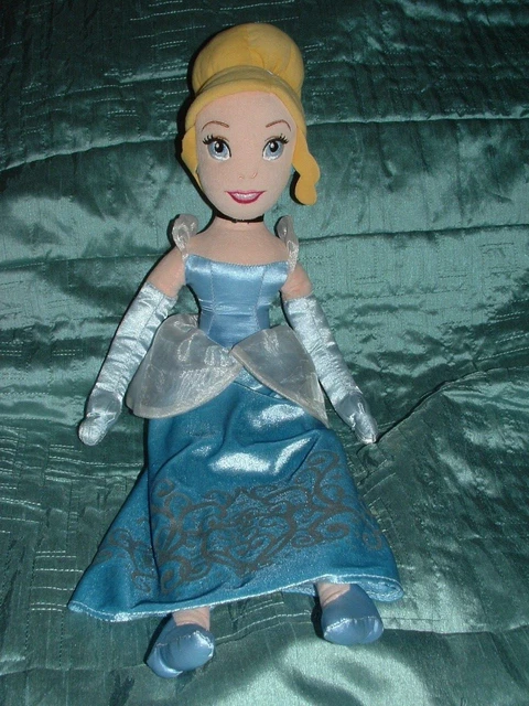 DISNEY PRINCESS CINDERELLA 20" PLUSH DOLL SOFT TOY (c) £10.99 - PicClick UK
