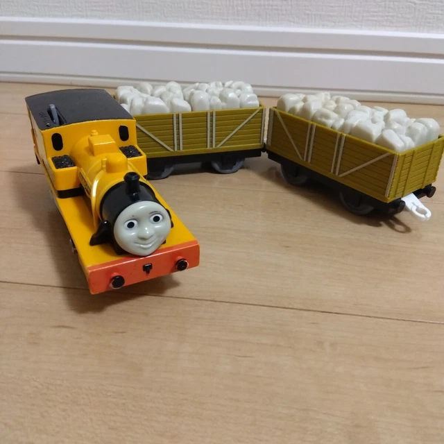 THOMAS & FRIENDS TOMY Plarail Trackmaster Duncan Train Engine Used from ...