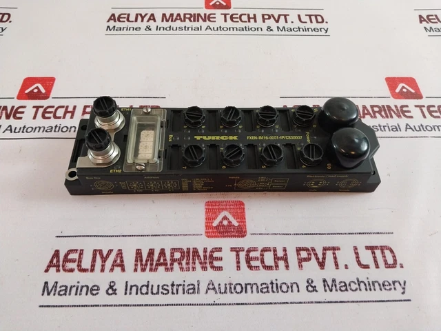 TURCK FXEN-IM16-0001-IP/CS30007 COMPACT Fieldbus Ethernet/IP I/O Module ...