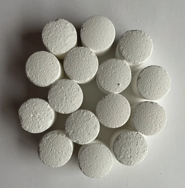 15 REFILL TABLETS for Fluid Master Flush N’ Sparkle Toilet Cartridge ...