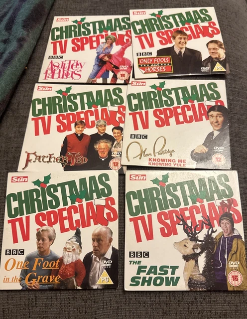 CHRISTMAS TV SPECIALS DVD Set Of 6 5 BBC And 1 C4 Classic Comedy ...