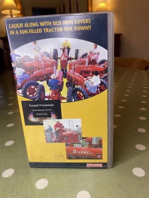 VHS SQUARE DANCING TRACTORS FARMALL PROMENADE 1998 Untested RARE £6.00 ...