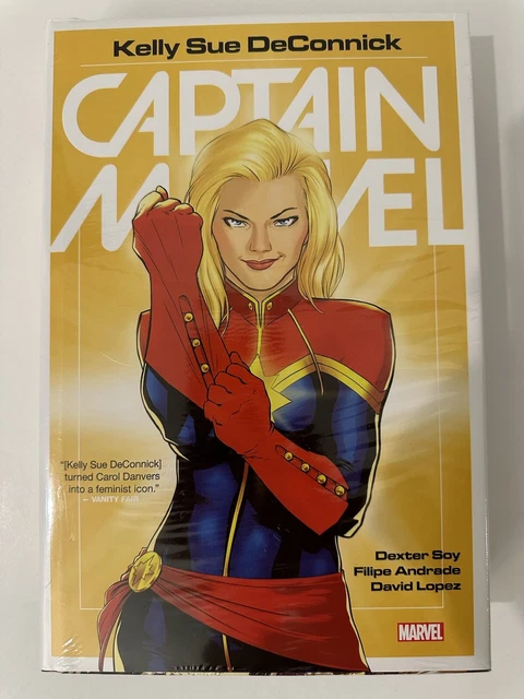 CAPTAIN MARVEL BY Kelly Sue Deconnick Omnibus Marvel Comics New Sealed ...