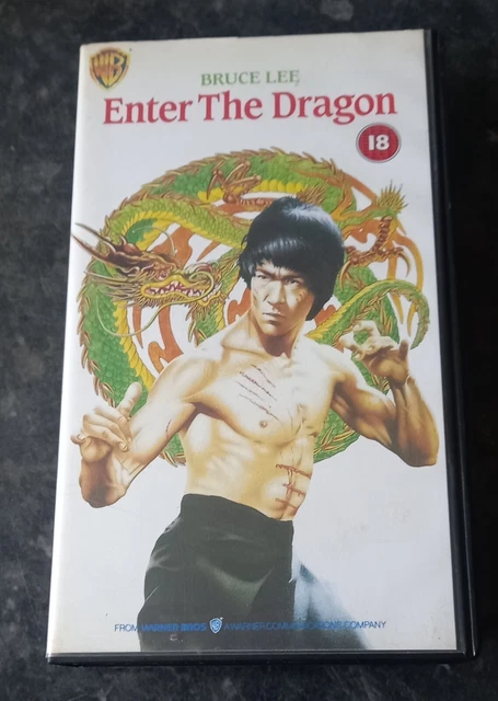 BRUCE LEE ENTER The Dragon Warner Home Video VHS Video Cassette Tape £1.25 - PicClick UK