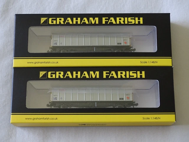 GRAHAM FARISH 373-602C Vga Sliding Wall Van Railfreight Distribution N ...