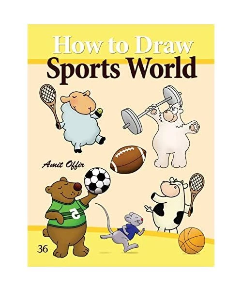 HOW TO DRAW Sports World: Drawing Activity for Kids and Adults (How to ...
