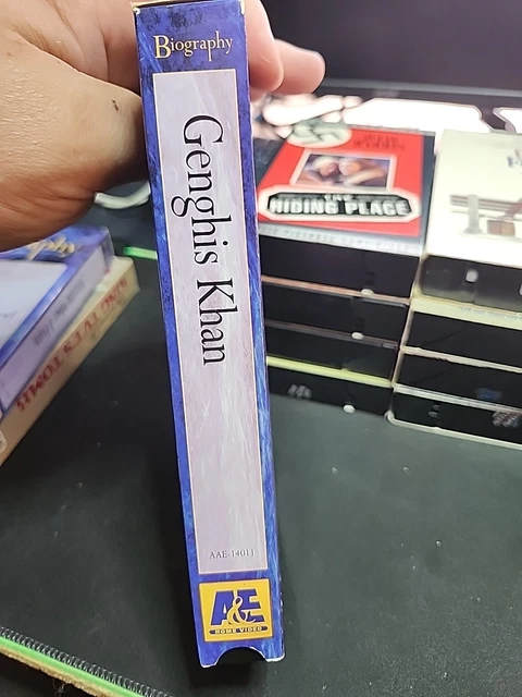 GENGHIS KHAN TERROR And Conquest VHS Biography A&E Home Video 1995 £9. ...