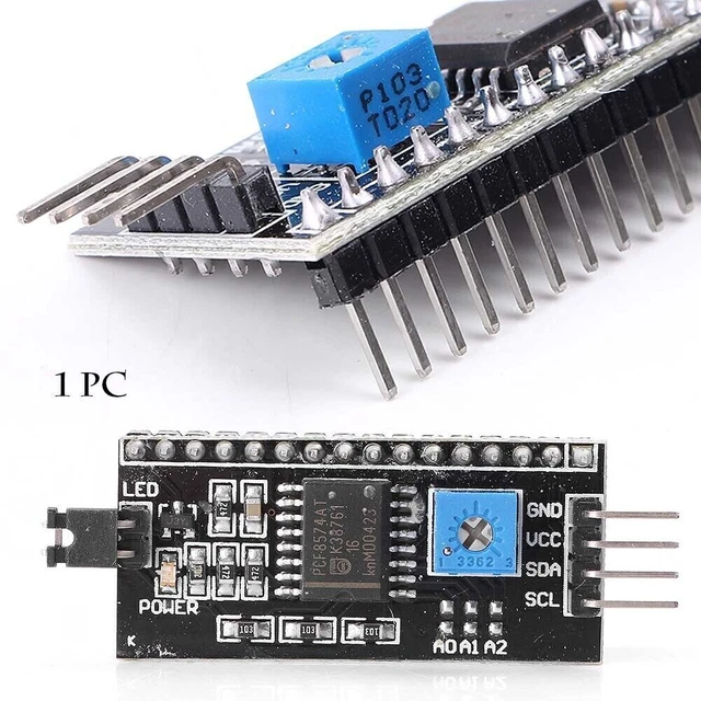 IIC/I2C/TWI/SPI SERIAL INTERFACE Board Module Port for Arduino 1602LCD EUR 3,13 - PicClick FR
