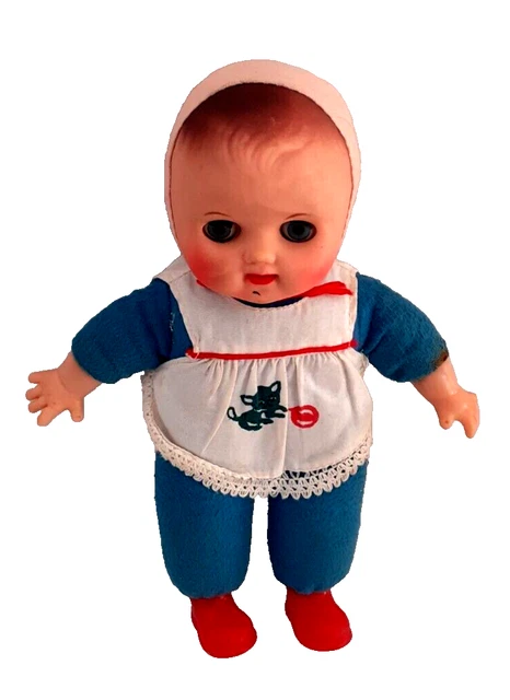 VINTAGE CULTURAL REVOLUTION Doll 9" With Squeak & Closing Eyes £4.95 ...