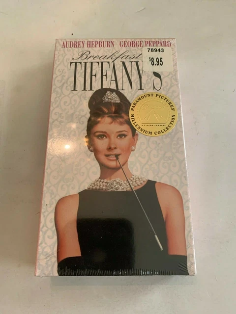 1961 BREAKFAST AT Tiffany's Audrey Hepburn VHS Video Tape Factory ...