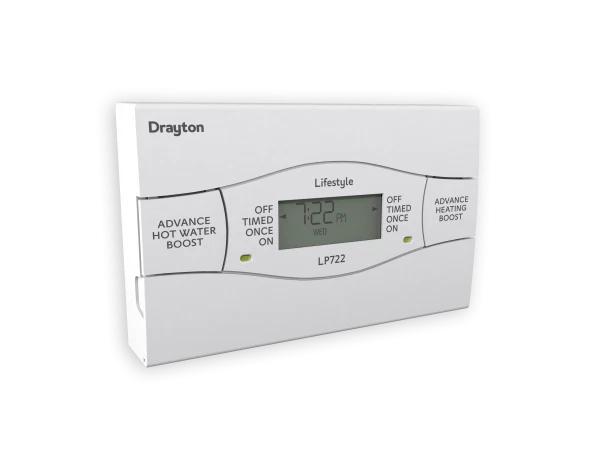DRAYTON LIFESTYLE LP722 7 Day Electronic Heating Programmer British Gas ...