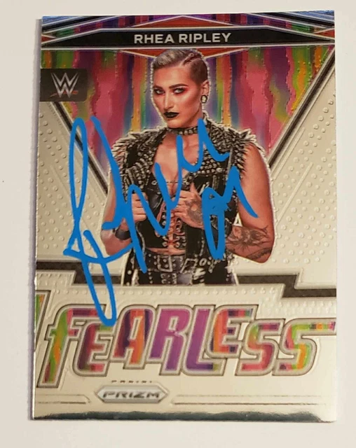 RHEA RIPLEY SIGNED card , wwe, wcw, aew, ecw $25.00 - PicClick