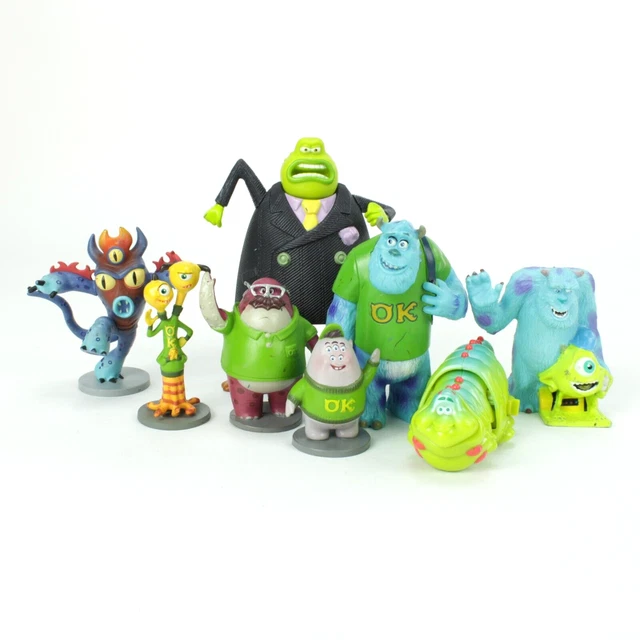 DISNEY PIXAR MONSTERS Inc Figures Sullivan Mike Waternoose Perry Don ...