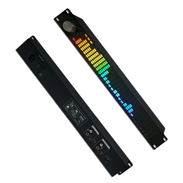 31-SEGMENT AUDIO SPECTRUM Analyzer Dual Channel 15-Band Equalizer Home ...