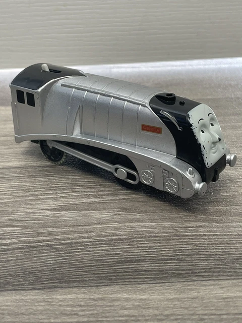 THOMAS THE TANK Engine & Friends Trackmaster MOTORIZED SILVER SPENCER ...
