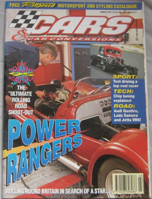 CARS & CAR Conversions magazine March 1995 featuring Audi Quattro £5.99 ...