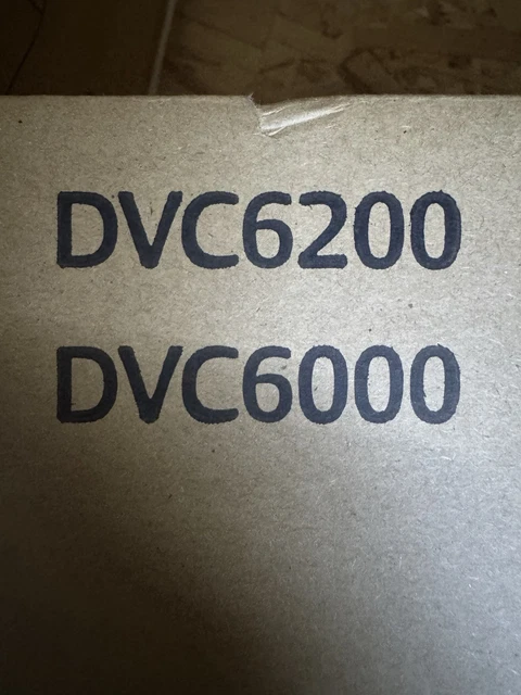 EMERSON FISHER DVC6200 POSITIONER HART 4-20mA, AD, HW2 PT-PT Relay A ...
