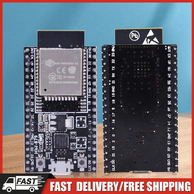 ESP32 DEVELOPMENT BOARD 500mA ESP32-DevKitC Core Board WiFi Bluetooth-compatible £123.79 ...